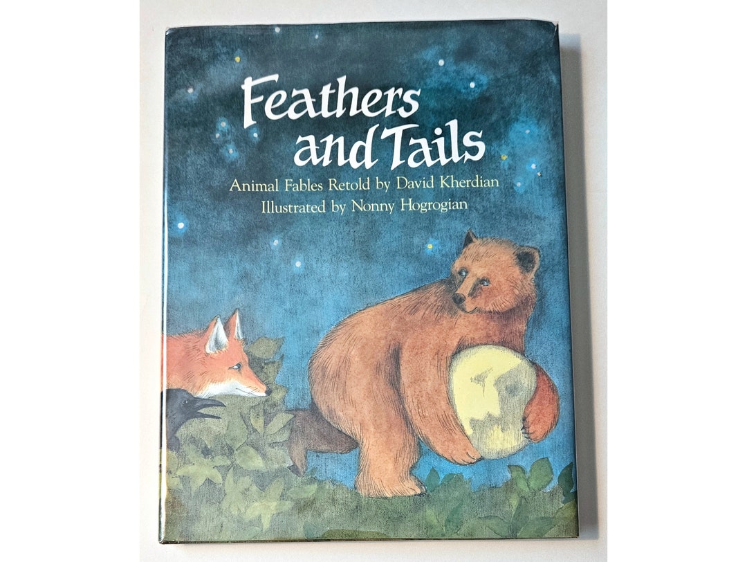 FEATHERS and TAILS: Animal FABLES 1992 1st Ed Nonny Hogrogian - Etsy