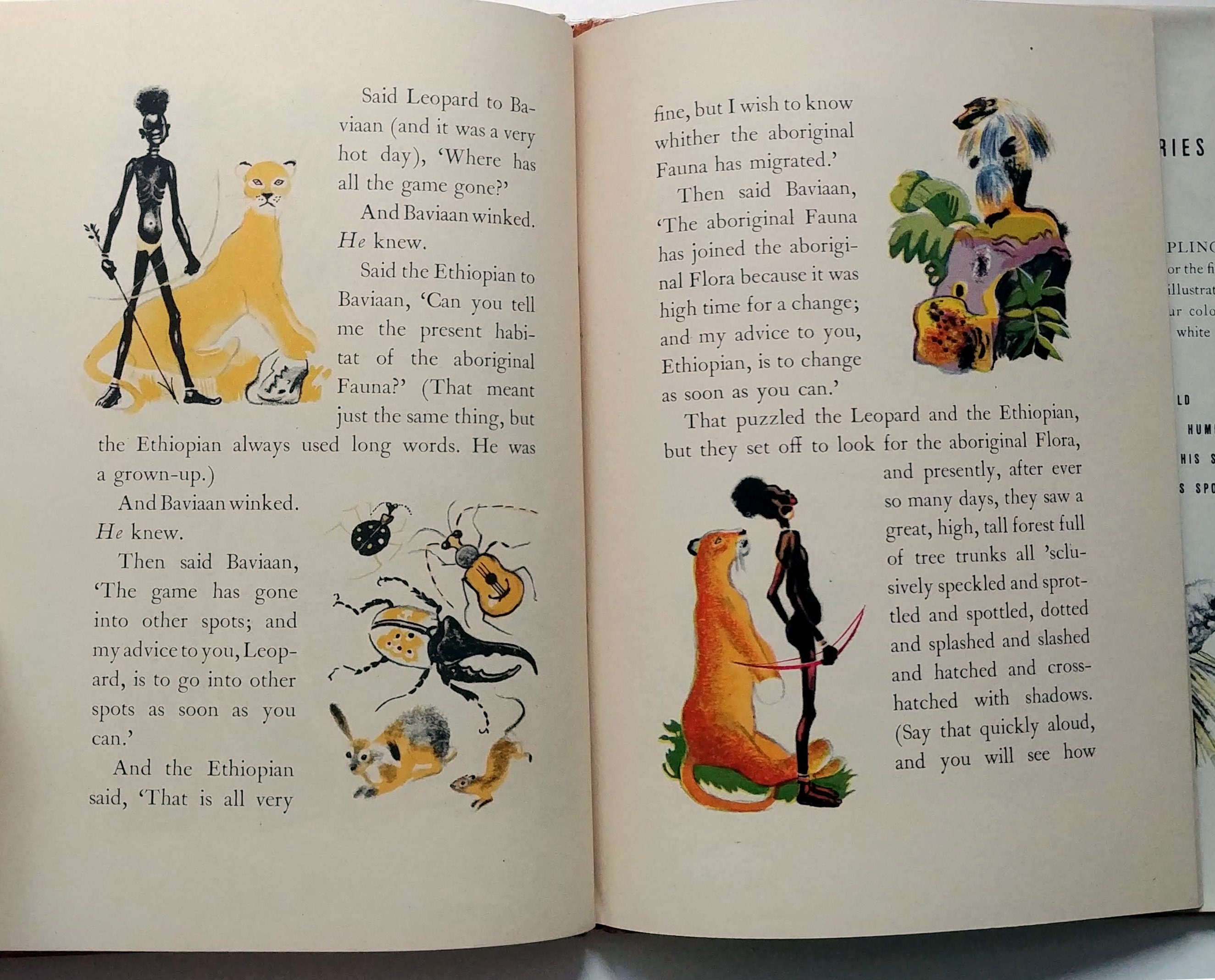 HOW the LEOPARD Got His SPOTS, Rudyard Kipling, Feodor Rojankovsky ...