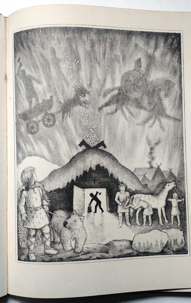 LEIF THE LUCKY Ingri & Edgar Parin D'aulaire 1st Edition in Dust Jacket ...