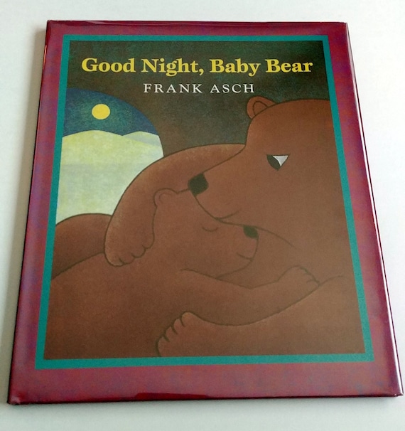 GOOD NIGHT Baby BEAR by Frank Asch 1998 1st Edition in Dust | Etsy