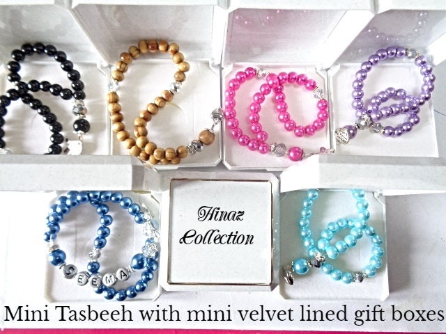 Personalised 33 bead mini tasbeeh ideal for children and | Etsy