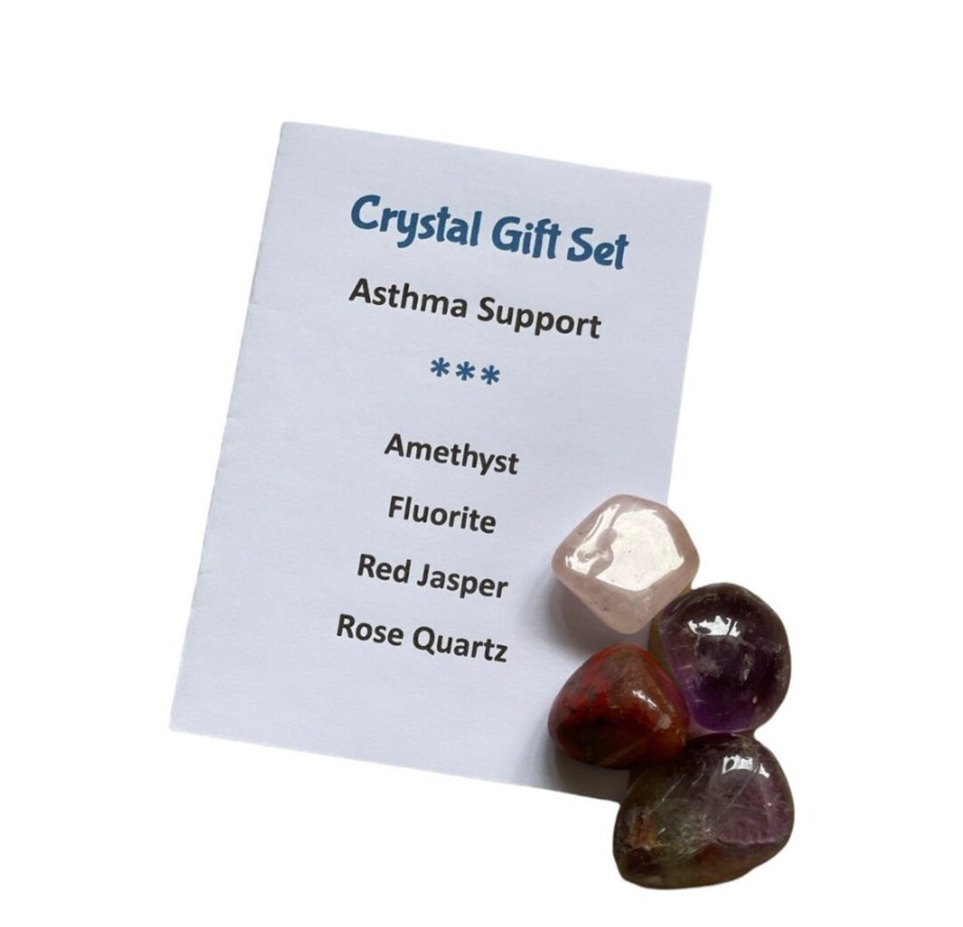 Crystal Gift Set Asthma Support - Etsy