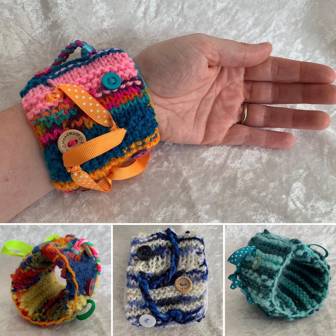 Twiddle Band, Travel Sized Fidget Band, Sensory Aid for Restless Hands ...