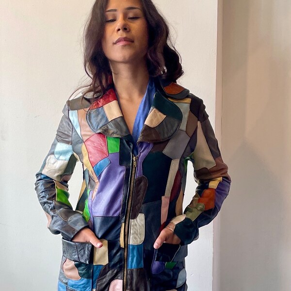 Leather Patchwork - Etsy