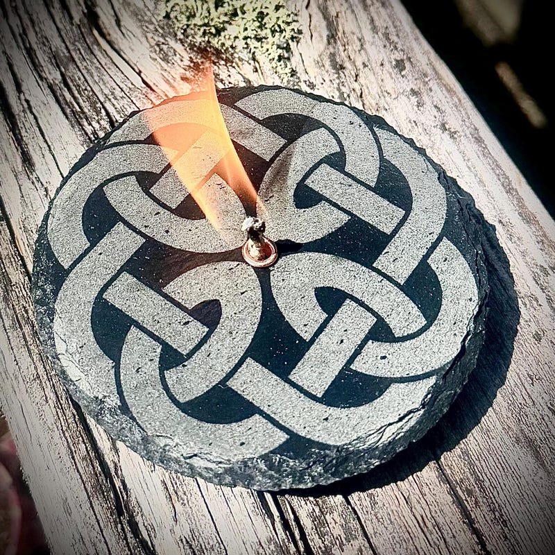 Celtic Table Lamp - Etsy