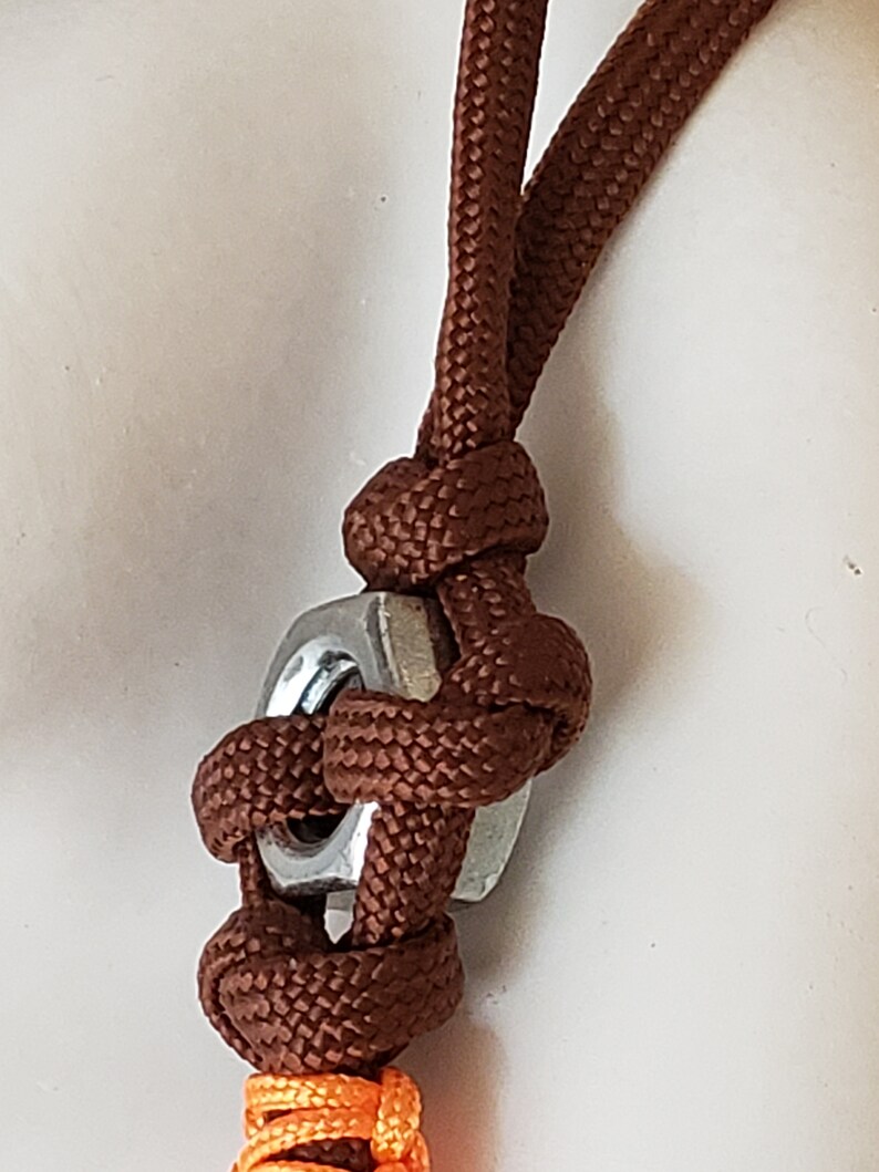 Brown Hex Bolt Lanyard - Etsy