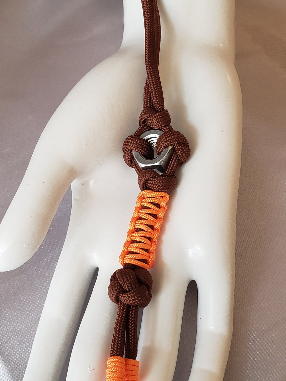 Brown Hex Bolt Lanyard - Etsy