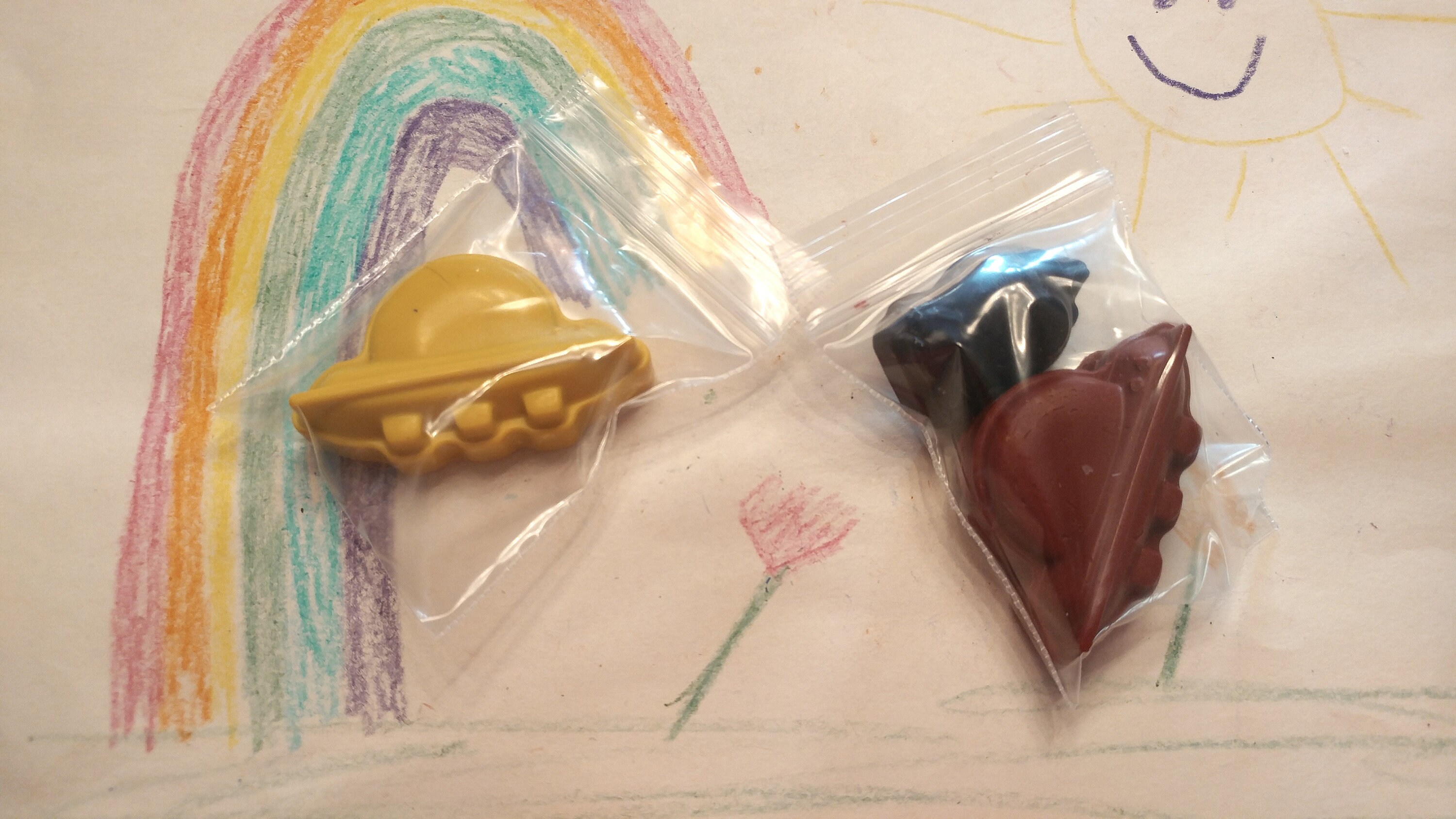 UFO Alien Space Shaped Crayons 8 Piece Set - Etsy