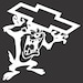 Taz Chevy Vinyl Window Decal Bumper Sticker - Etsy