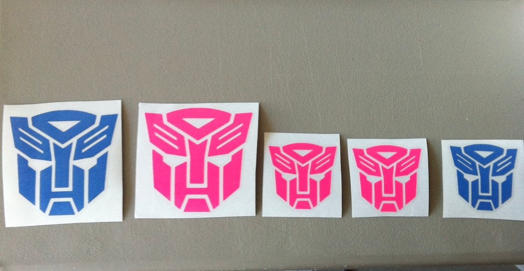 Transformers Window Family Decal Kit - Etsy
