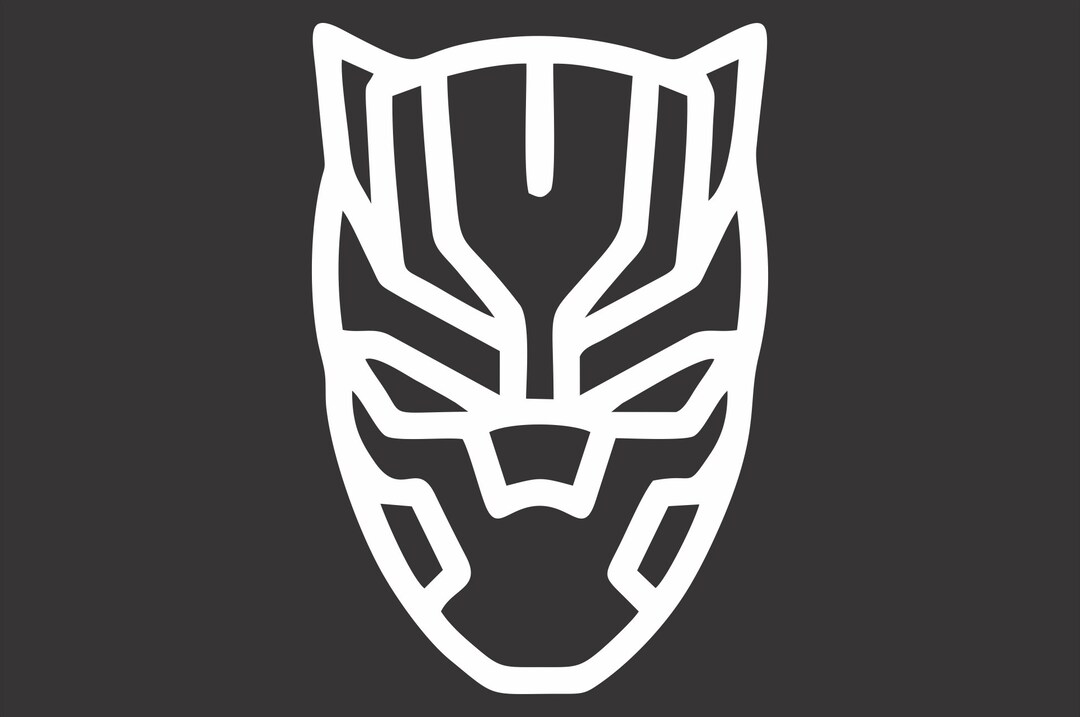 Black Panther Vinyl Window Decal Bumper Sticker - Etsy