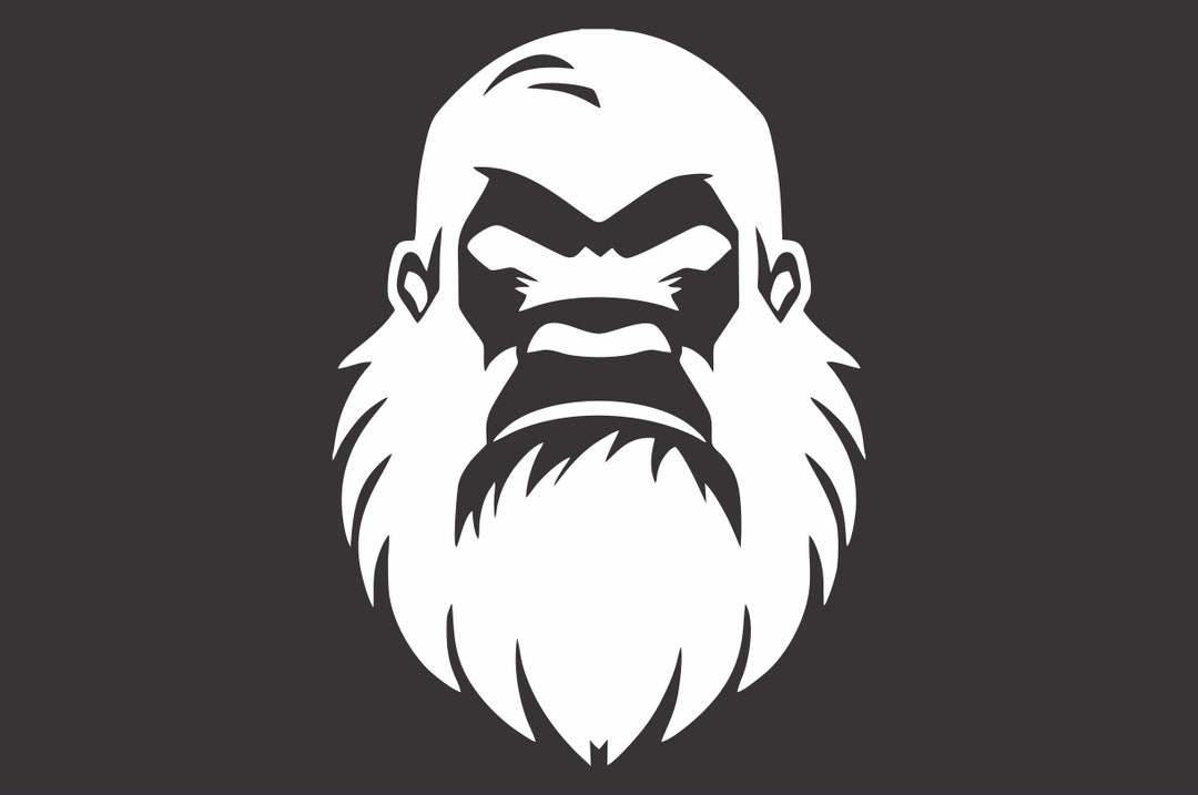 Sasquatch Bigfoot Vinyl Window Decal Bumper Sticker - Etsy