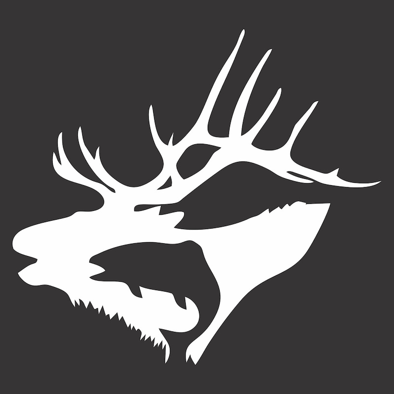 Elk Decal - Etsy