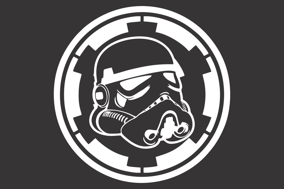 Star Wars Storm Trooper Vinyl Decal - Etsy