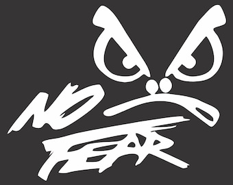NO FEAR Car Window Bumper Vinyl Decal Sticker - Etsy