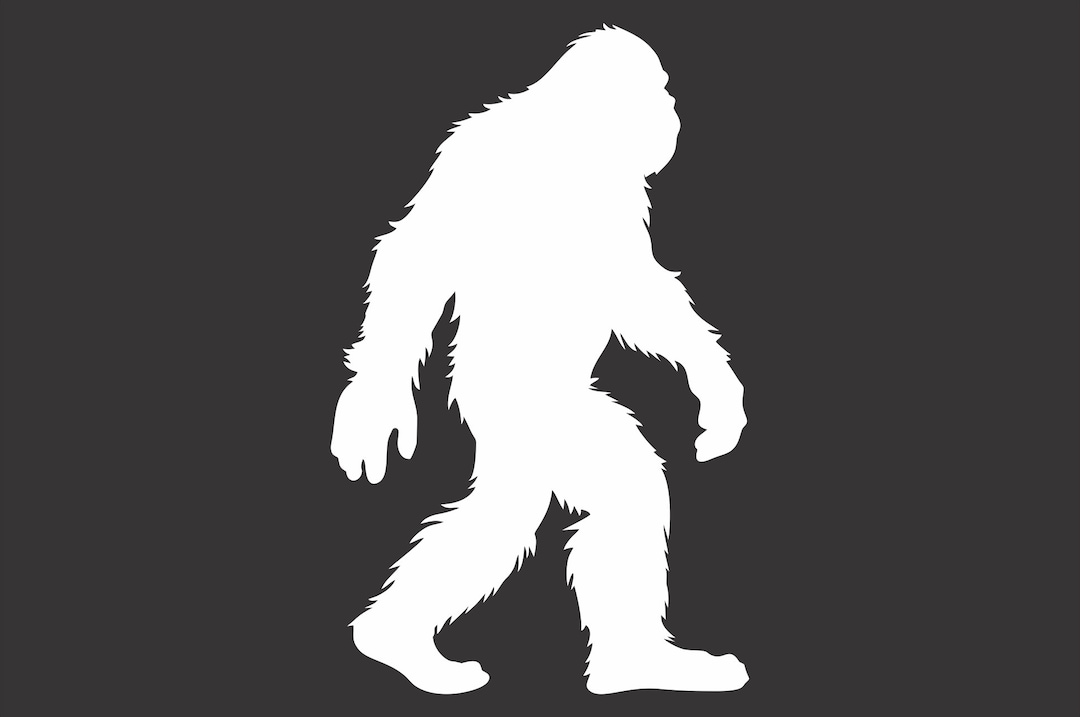 Sasquatch Bigfoot Vinyl Window Decal Bumper Sticker - Etsy