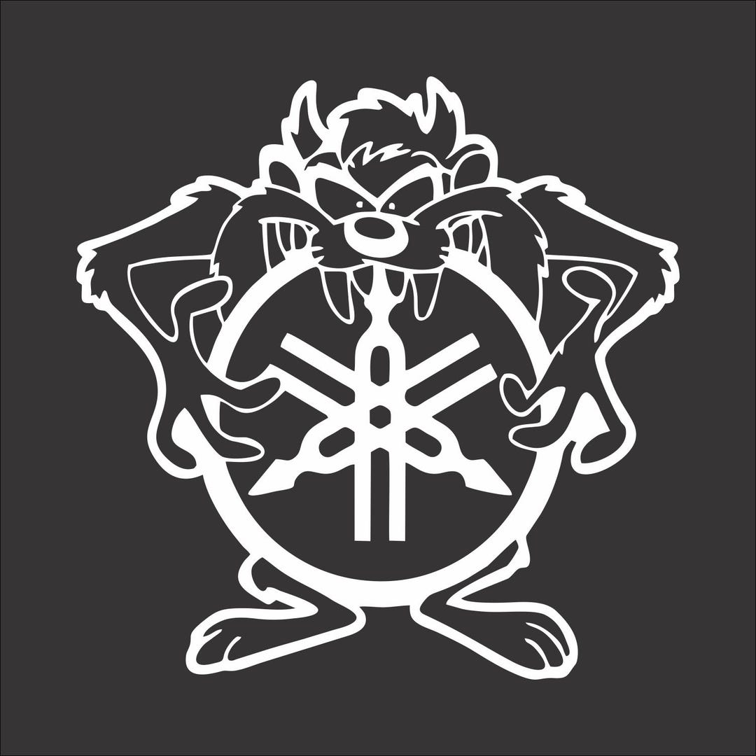 Taz Element Vinyl Window Decal Bumper Sticker - Etsy