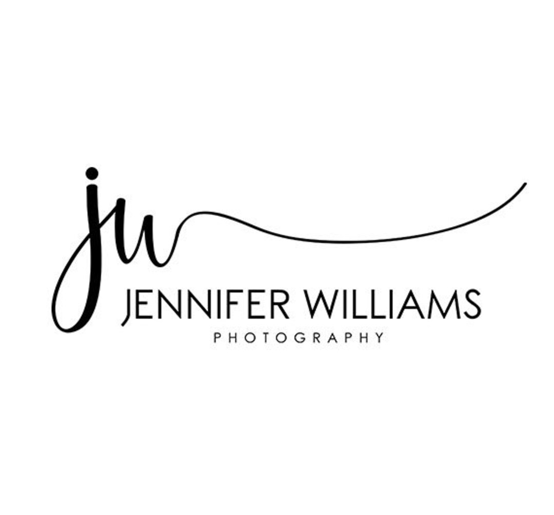 Initials Logo, Handwritten Premade Logo, Monogram Logo, Typography Logo ...