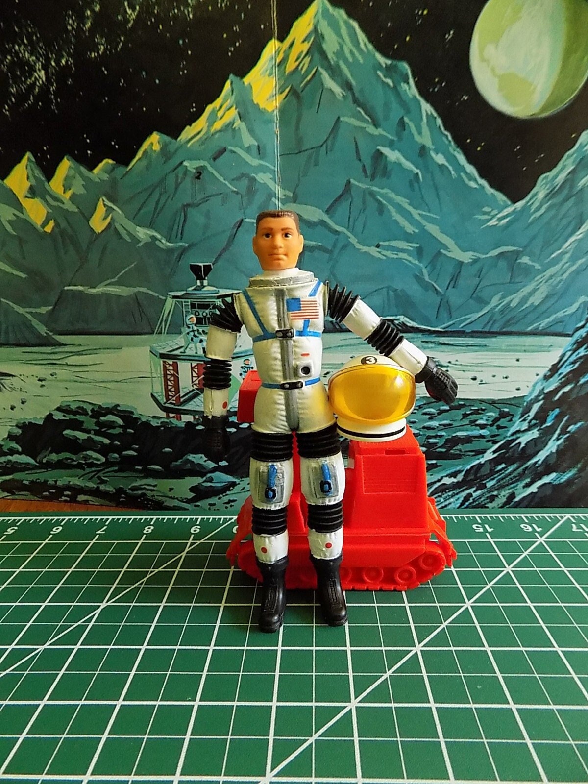 Astronaut Action Figures Of 1960