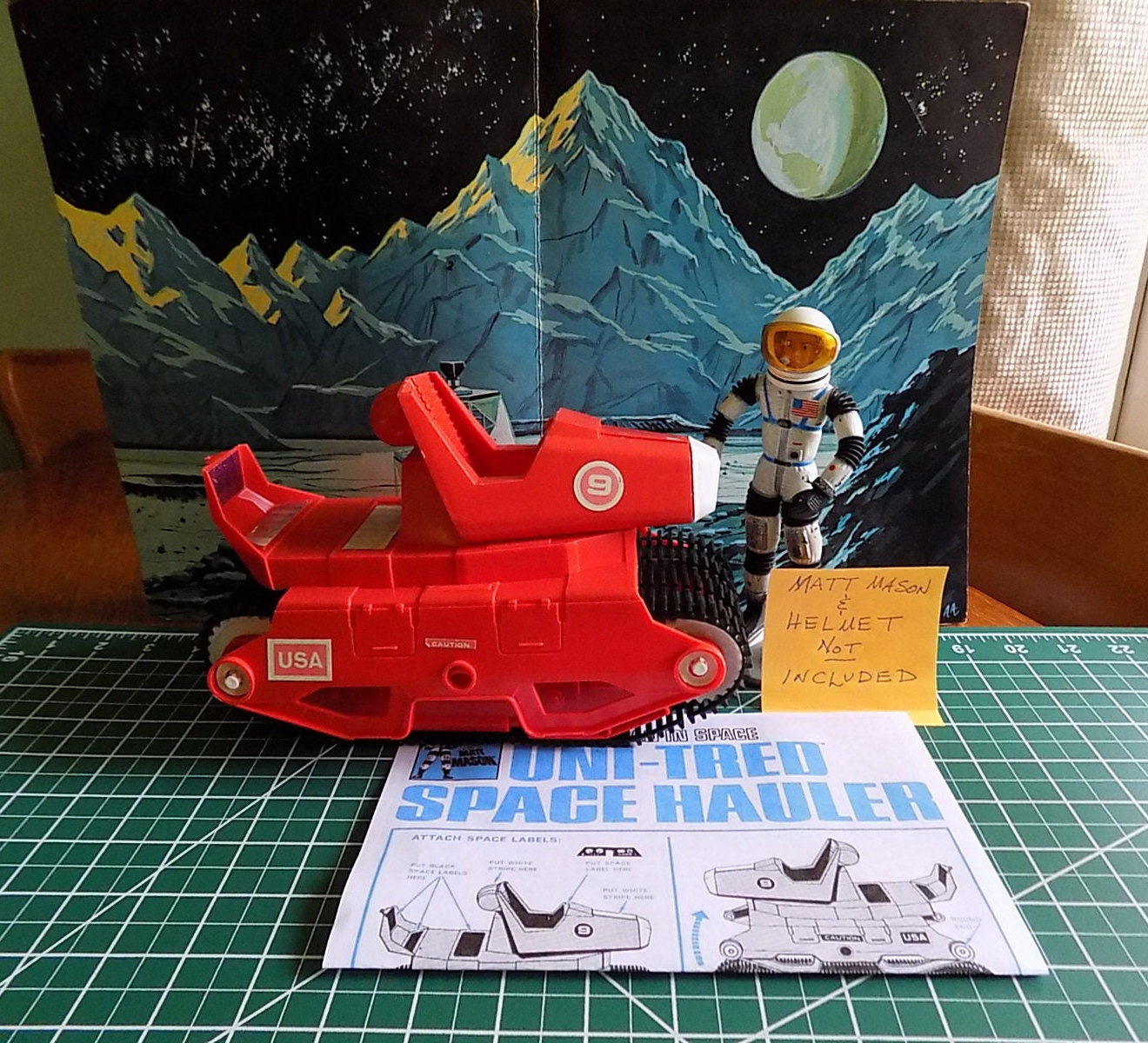 1969 Mattel Major Matt Mason Uni-tred Space Hauler W/ - Etsy