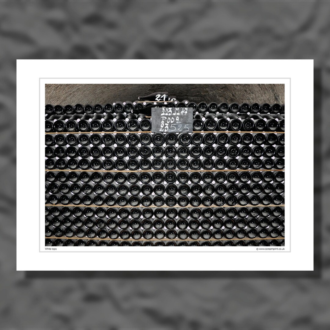 Dom Perignon’s Cellar. Colour Photograph. - Etsy