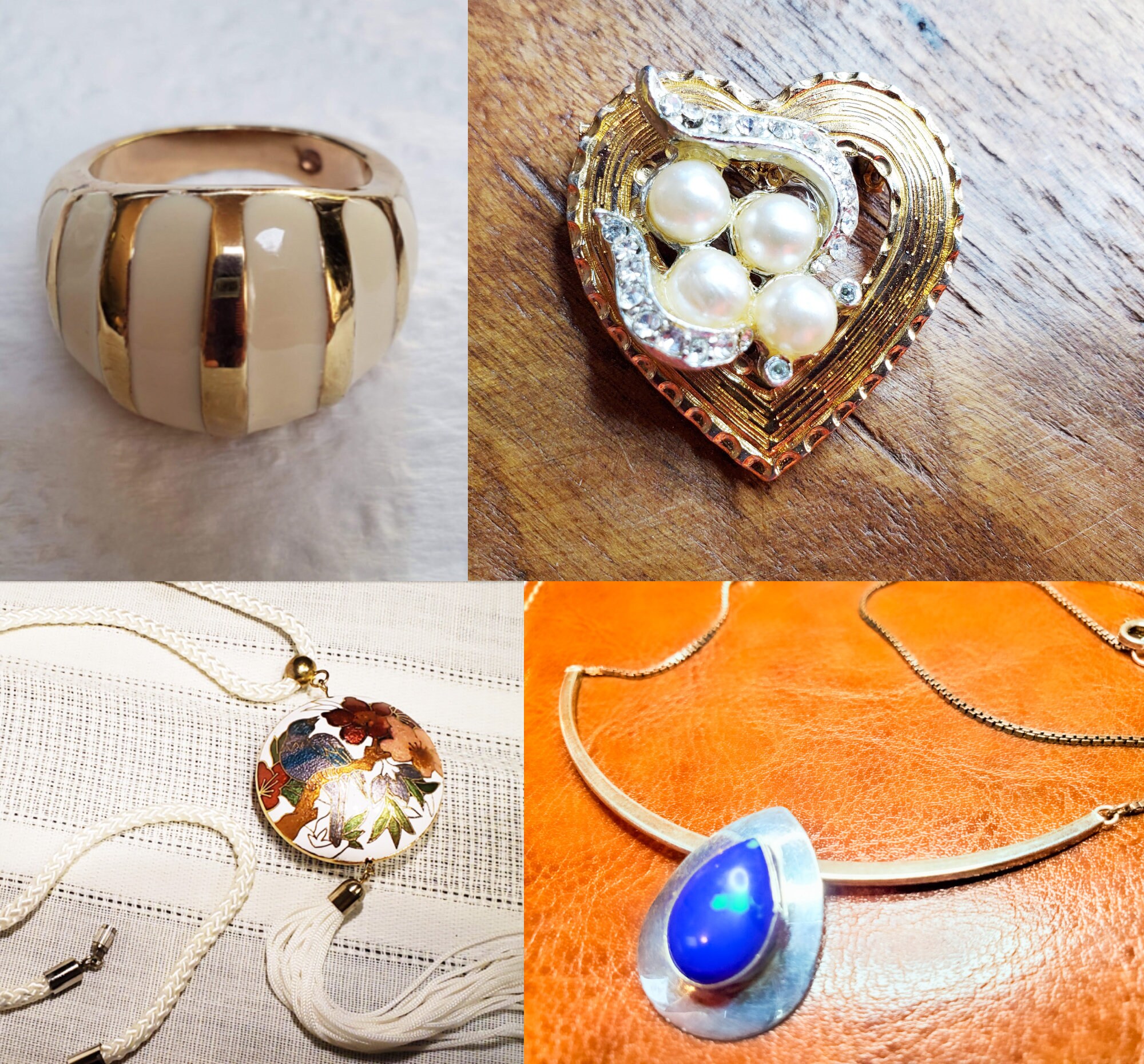 Curated Vintage Jewelry Collection, CHOOSE Your STYLE, Full 1 Pound ...