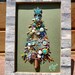 Christmas Tree Framed Artwork, MADE TO ORDER, Vintage Jewelry Art ...