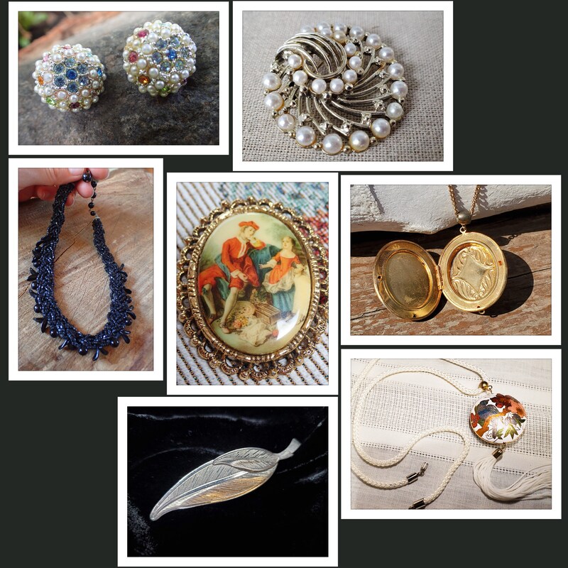 Bulk Lot of Costume Brooches - Etsy