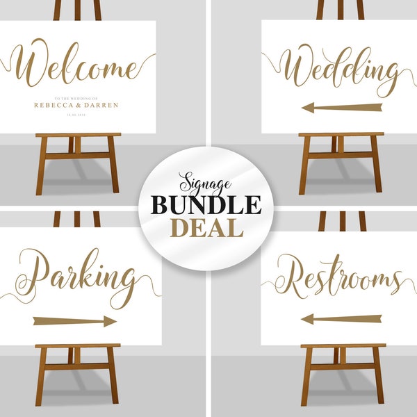 Arrow Wedding Signs - Etsy