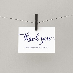 Navy Thank You Sign PDF Download - Etsy Canada