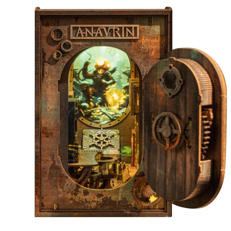 Steampunk Bookshelf - Etsy