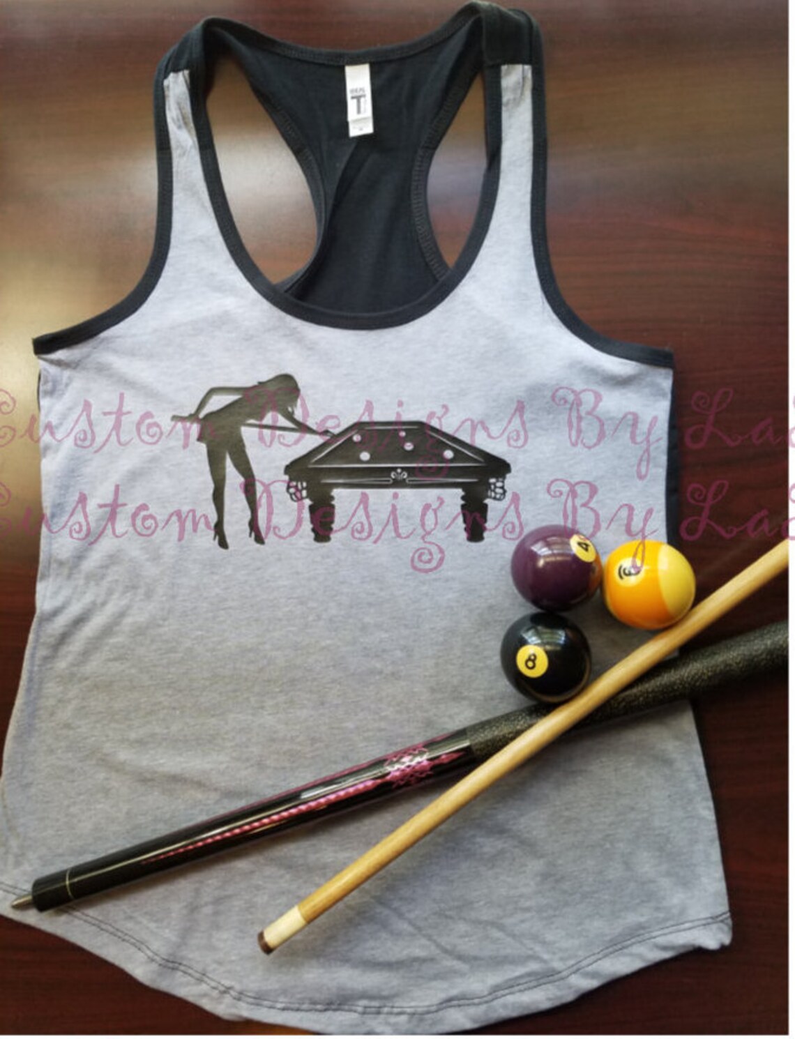 Billiards Chick SVG, Girl Shooting Pool Svg, Billiards Cutting File for ...