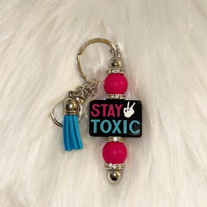 Beaded Bar Keychains - Etsy