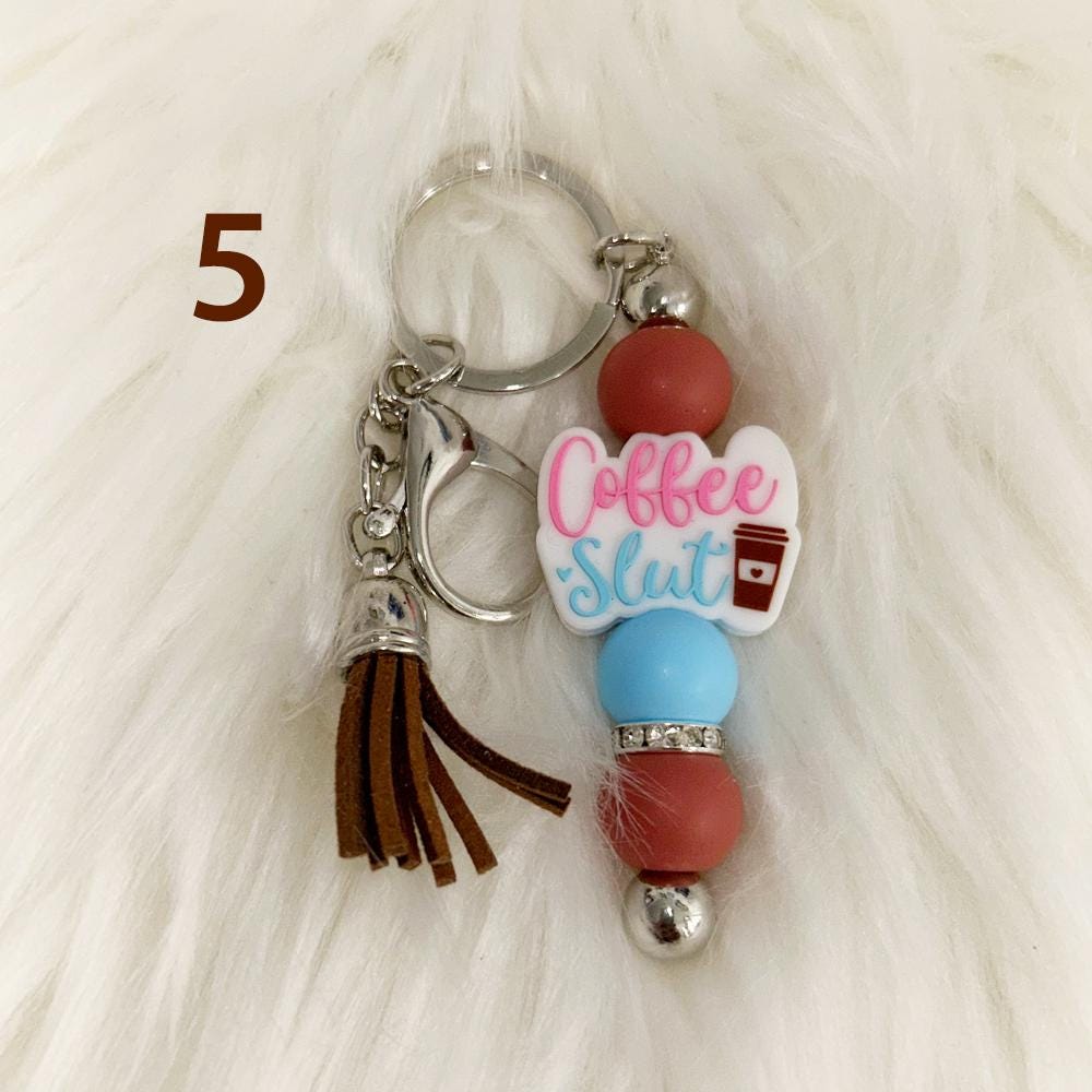 Beaded Bar Keychains - Etsy