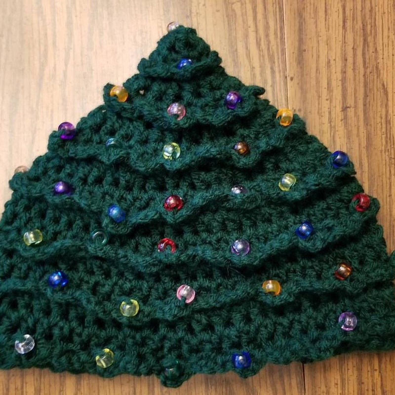 Christmas Tree Hat - Etsy