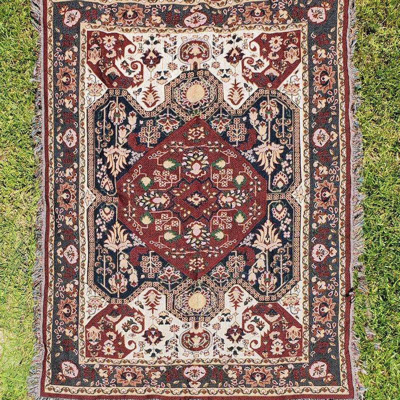 Red Persian Rugs Cotton - Etsy