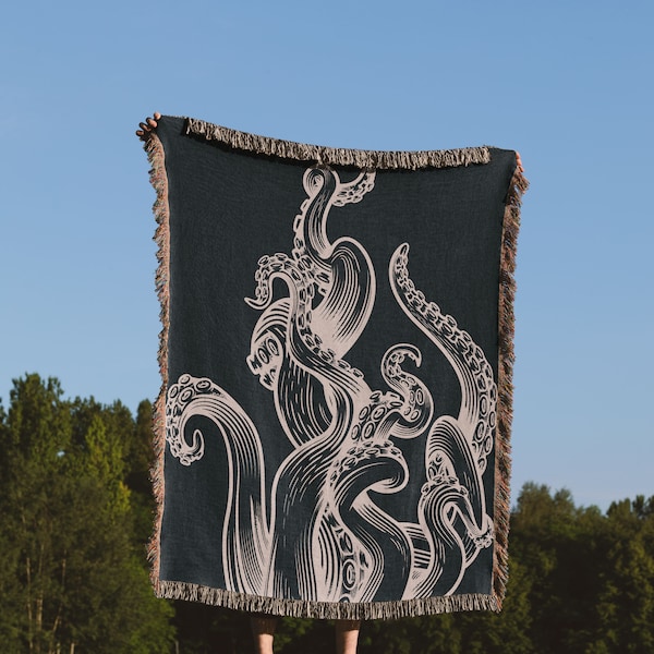 Octopus Blanket - Etsy