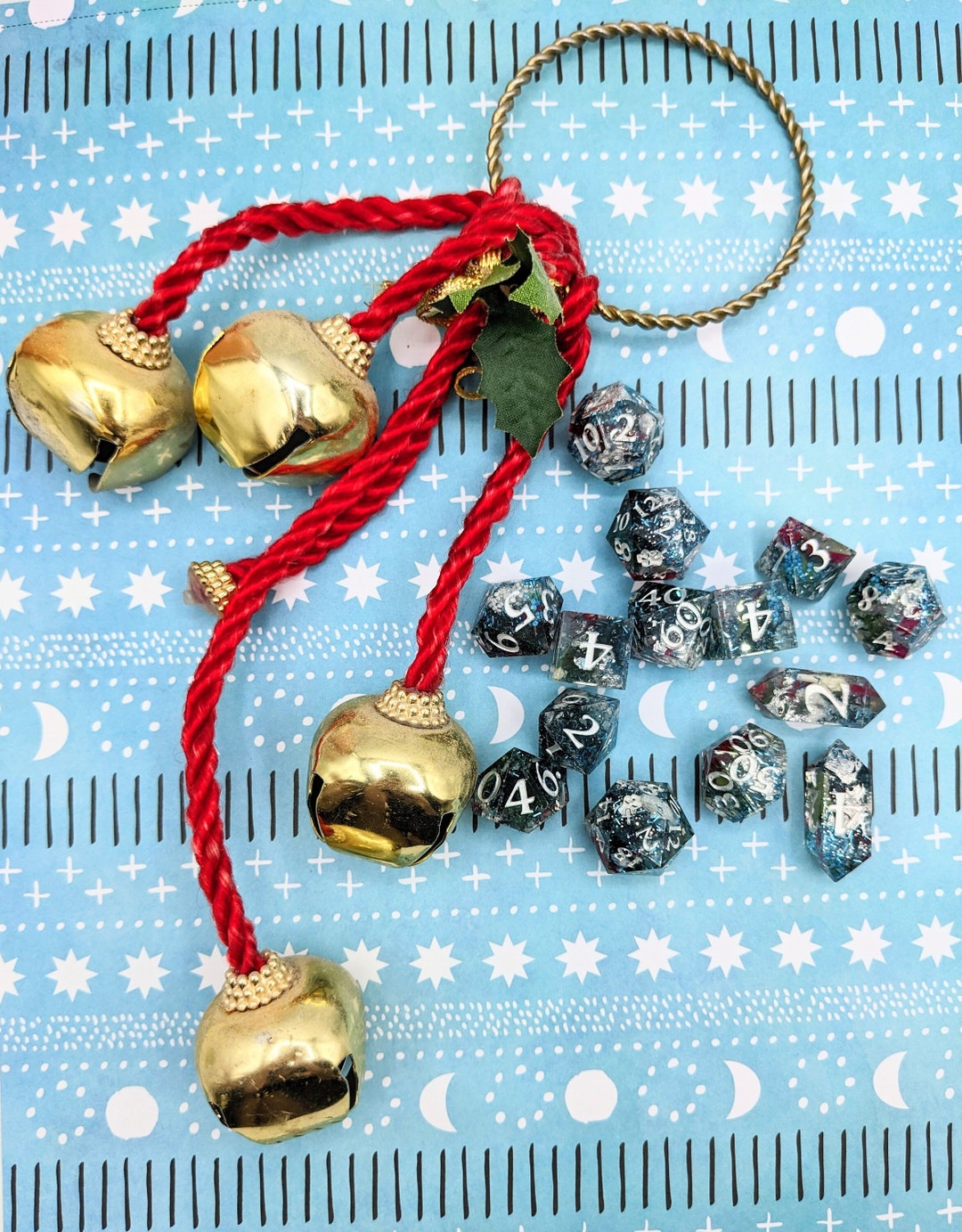 Cold Frosty Morning Dice, Custom Dnd Dice, Handmade Dice, Custom Dice ...