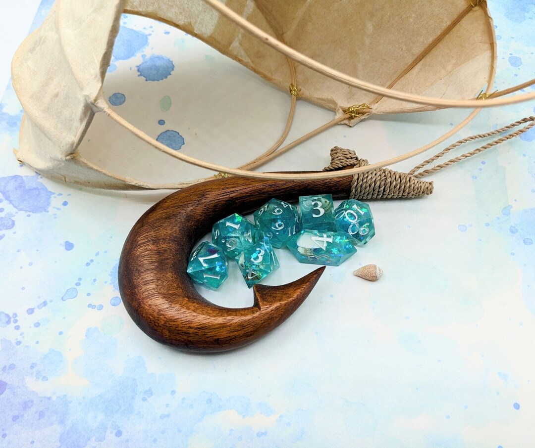 She Sells Sea Shells Dice, Custom Dnd Dice, Handmade Dice, Custom Dice ...