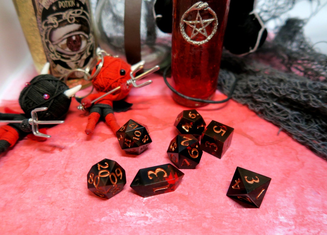 Welcome to Hell Dice, Custom Dnd Dice, Handmade Dice, Custom Dice Set ...