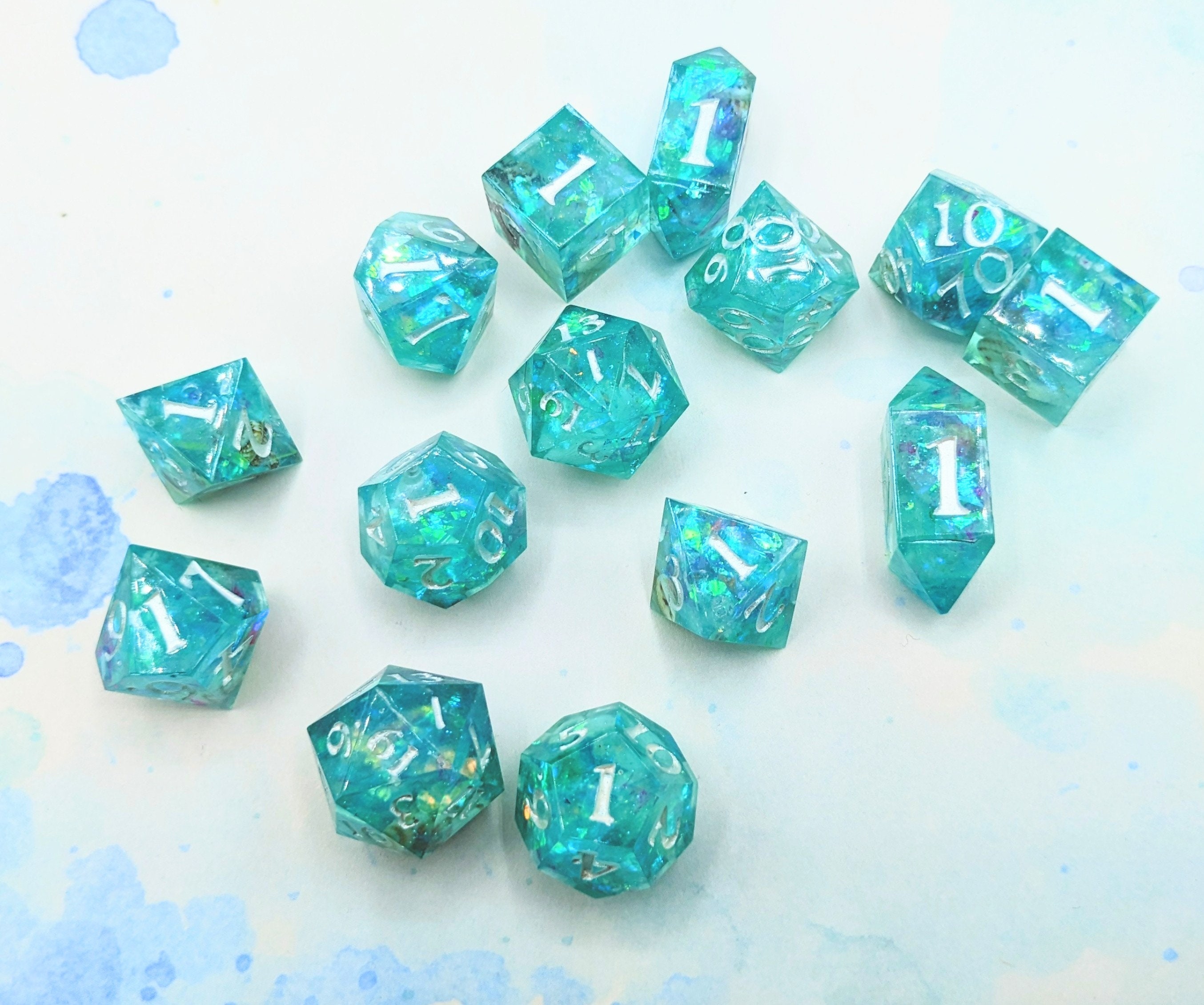 She Sells Sea Shells Dice Custom Dnd Dice Handmade Dice - Etsy