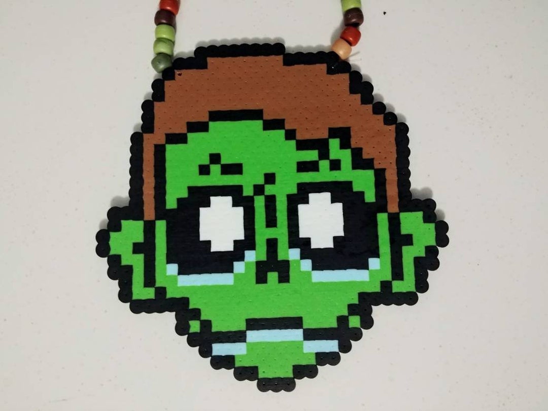 Custom Zombie Boy Kandi Necklace - Etsy