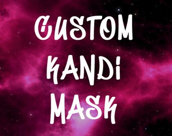 Kandi Gas Mask oil Slick Black &glow Rave, Festival, Cosplay, Party - Etsy