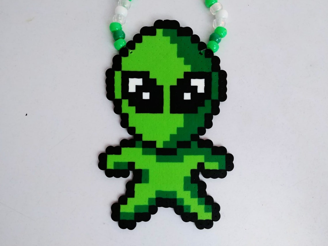 Custom Alien Kandi Necklace - Etsy