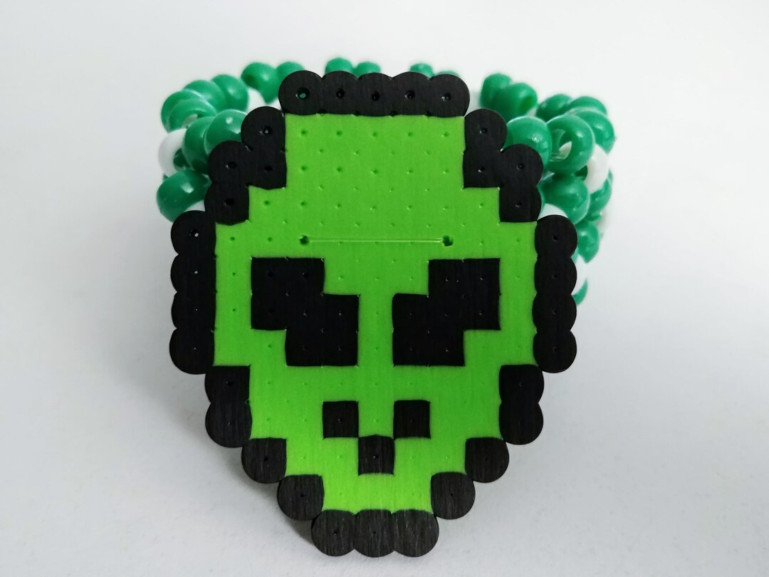 Custom Alien Kandi Cuff - Etsy