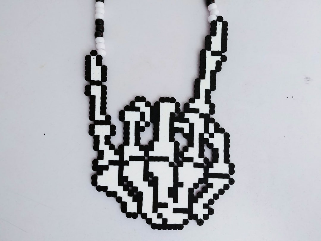 Custom Rock'n'roll Kandi Necklace - Etsy