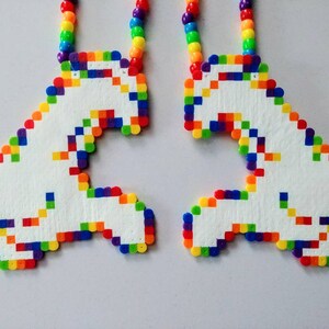 Custom Heart Hands Kandi Necklace - Etsy