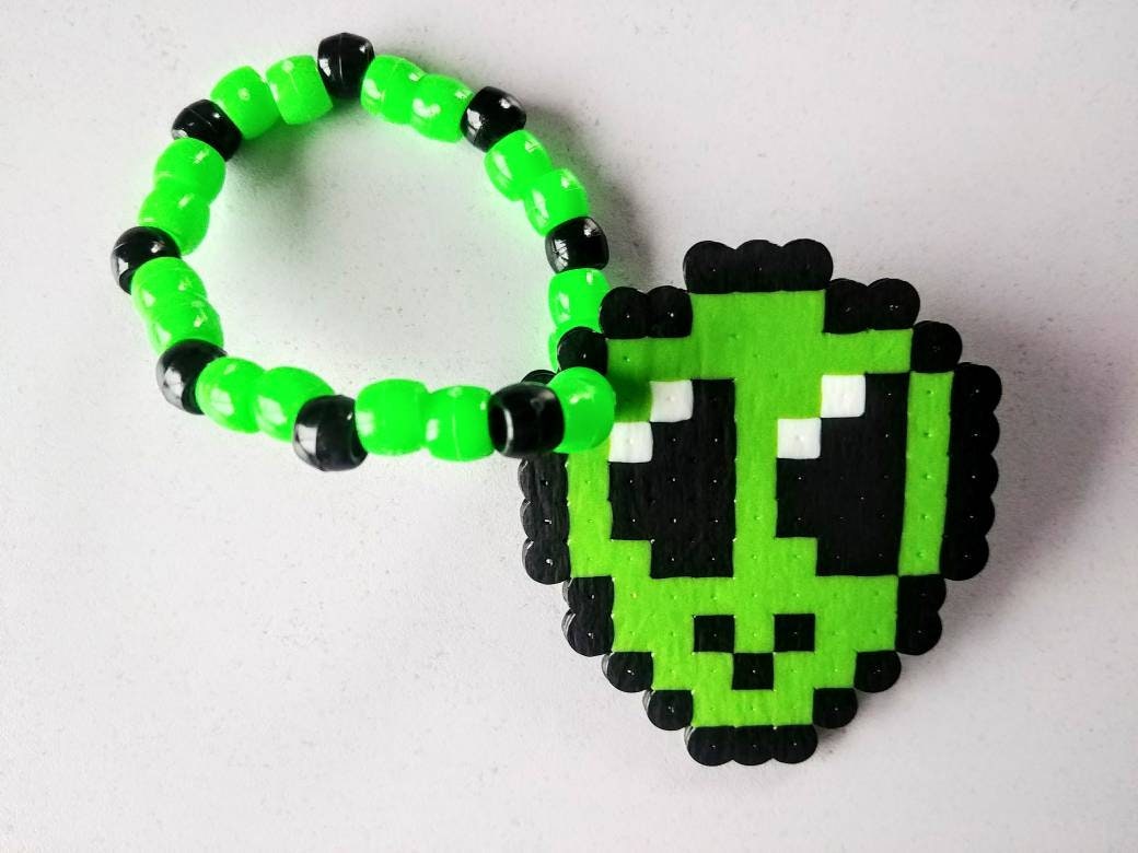 Custom Alien Kandi Single | Etsy