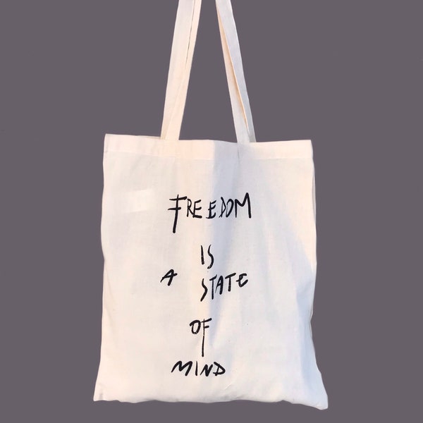 Statement Tote Bag - Etsy