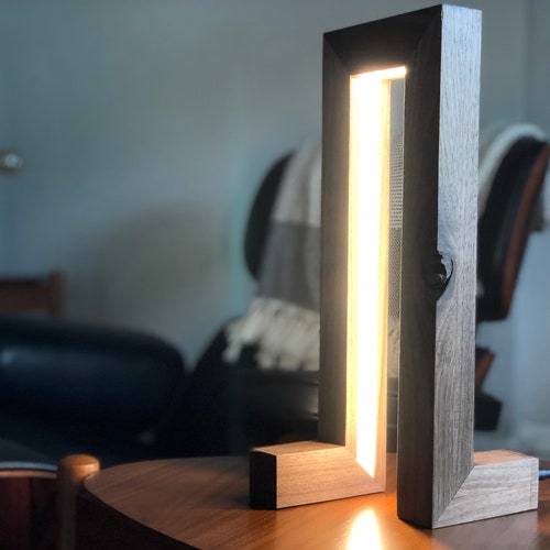 Modern LED Side Lamp | Etsy